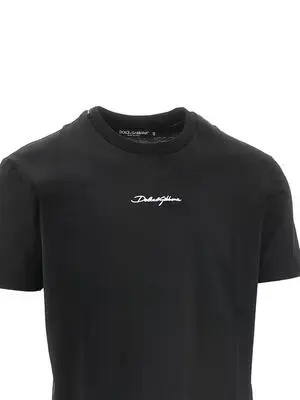 Dolce & Gabbana Cotton T-shirt With Logo