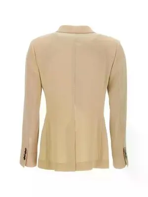 Alberto Biani Double-breasted Flap Blazer - Neutrals