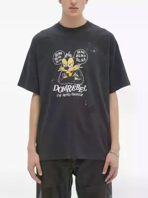 DOMREBEL Bla Bla Graphic T-shirt