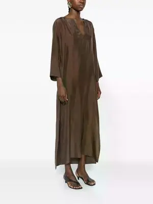 P.a.r.o.s.h V-neck Midi Dress