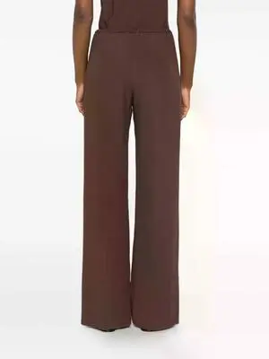 FORTE_FORTE Side-panel Trousers - Brown