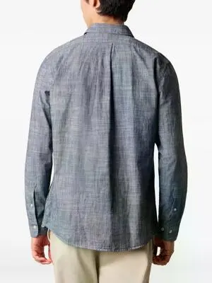 Brooks Brothers Slub Slim Shirt - Grey