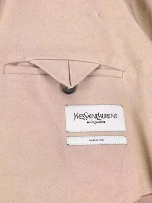 Saint Laurent Double-breasted Belted Coat