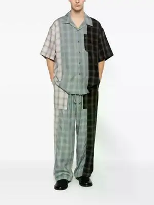 SONG FOR THE MUTE Checked-pattern Shirt