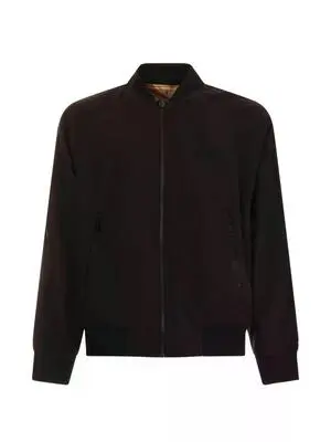 Just Cavalli Tiger Print Bomber Jacket - Brown