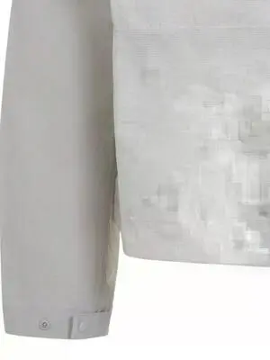 Y3 Panelled Hooded Zip-up Jacket