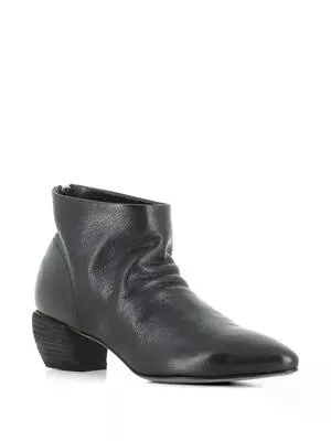 Officine Creative Pointed Toe Zip Ankle Boots