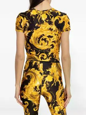 Versace Baroque-pattern T-shirt
