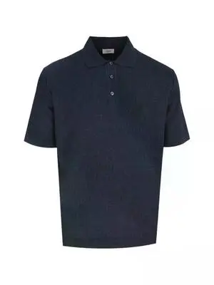 Agnona Jacquard Knitted Polo Shirt