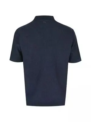 Agnona Jacquard Knitted Polo Shirt