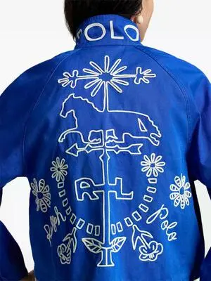 Polo Ralph Lauren Embroidered Zip-up Jacket