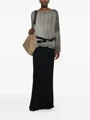 Avant Toi Ribbed Knitwear - Grey