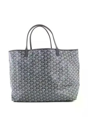 Goyard Saint Louis Coated Canvas Gm Tote Bag - Grey
