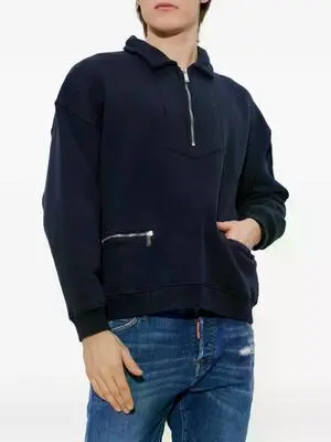 Dsquared2 Half-zip Sweatshirt - Blue