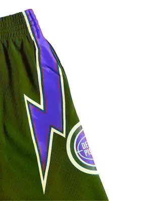 Mitchell & Ness Detroit Pistons Basketball Shorts - Green
