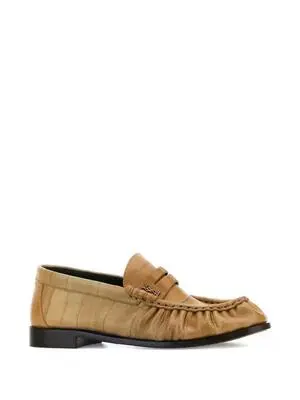 Saint Laurent Le Loafer Leather Loafers