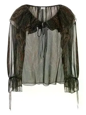Saint Laurent Printed Blouses