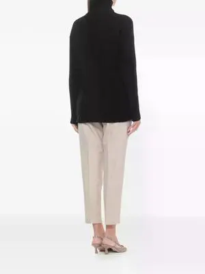 Antonelli Firenze Ribbed Roll Neck Long Sleeve Sweater