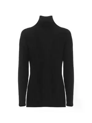 Antonelli Firenze Ribbed Roll Neck Long Sleeve Sweater