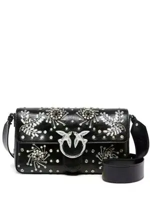 Pinko Applique Shoulder Bags