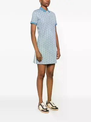 Lacoste Polo-collar Mini Dress
