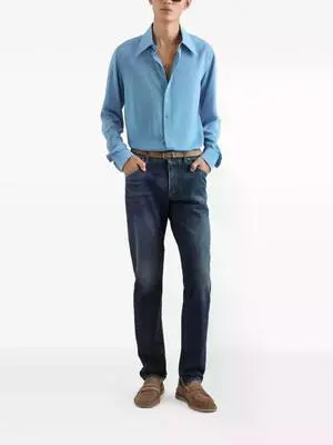Dolce & Gabbana Logo Patch Jeans