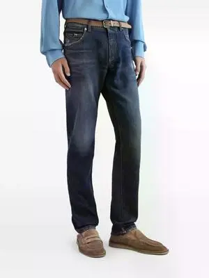 Dolce & Gabbana Logo Patch Jeans