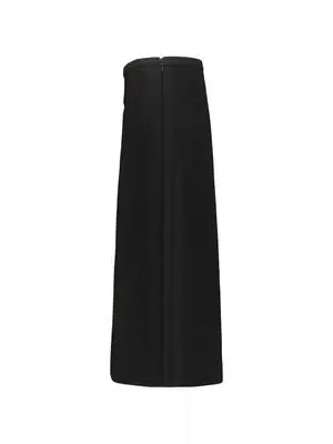 COURREGES Midi Skirt With Rear Zip Detail