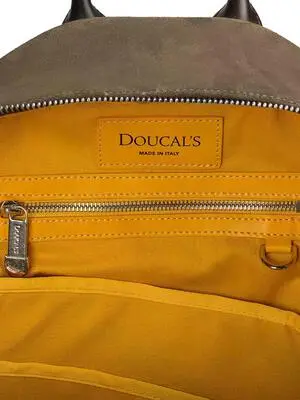 DOUCAL'S Suede Backpack - Brown
