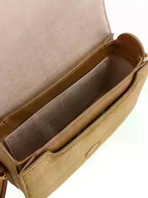 AMI Paris Heart Motif Shoulder Bag - Neutrals
