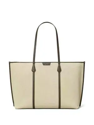 Tory Burch Perry Canvas Tote Bag - Neutrals