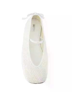 NODALETO Bulla Node Crochet Strap Ballet Flats