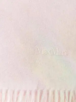 Max Mara Baci Fringed Scarf
