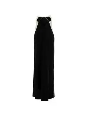 TOM FORD Georgette Stretch Maxi Dress - Black