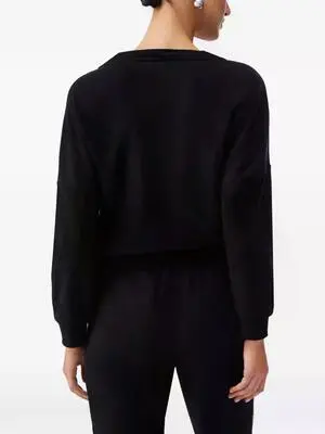 Liu Jo Crew-neck Sweatshirt With Stud Embellishments