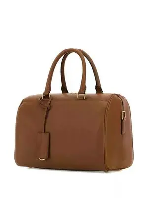 Saint Laurent Le Duffle 6 Top-handle Leather Tote Bag