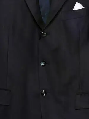 Kiton Button Suit - Blue