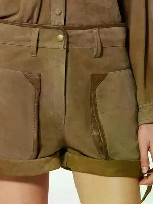 Isabel Marant Étoile Suede Patch Pocket Shorts