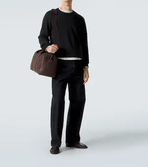 THE ROW Iowa Leather Duffel Bag