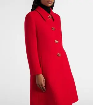 Gucci Double G Wool Coat