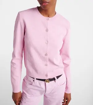 Gucci Gg Jacquard Cardigan