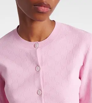 Gucci Gg Jacquard Cardigan