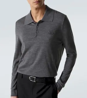 Gucci Double G Wool Polo Sweater