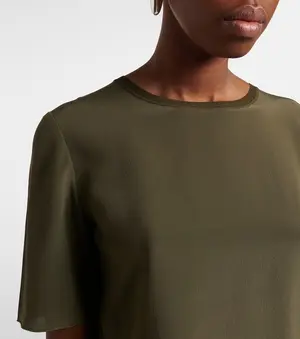 JOSEPH Rubin Silk Crepe T-shirt
