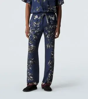 Dolce & Gabbana Striped Wide-leg Pants