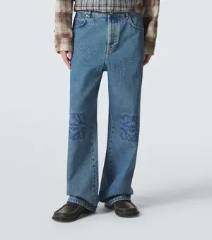 Loewe Anagram Straight Leg Jeans