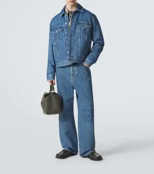 Loewe Anagram Straight Leg Jeans