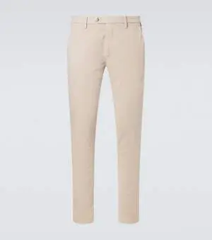 Canali Cotton Straight Chinos - Beige