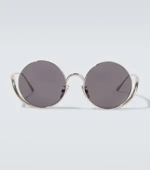 Loewe Signature Round Sunglasses - Silver