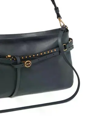 Pinko Medium Belt Shoulder Bag - Grey